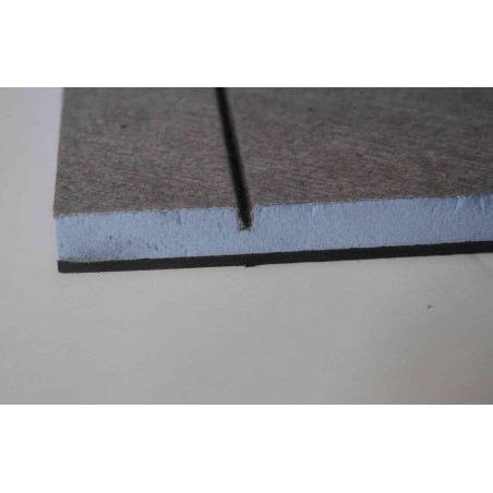 Isolant plancher rayonnant électrique avec isolant accoustique